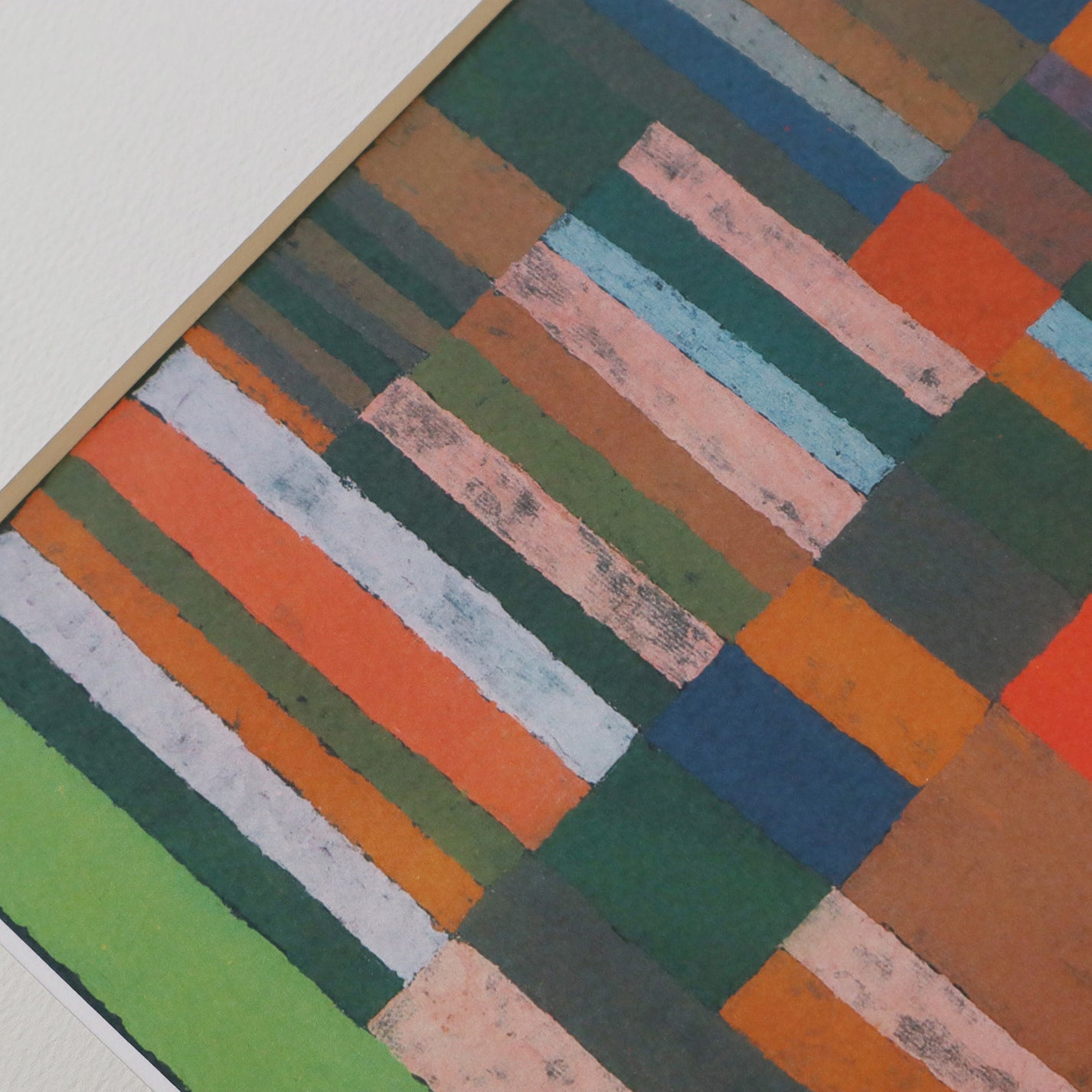 パウル・クレー「地層を個別化する尺度」アートポスター（フレーム付き） / Paul Klee “Individualized altimet ...